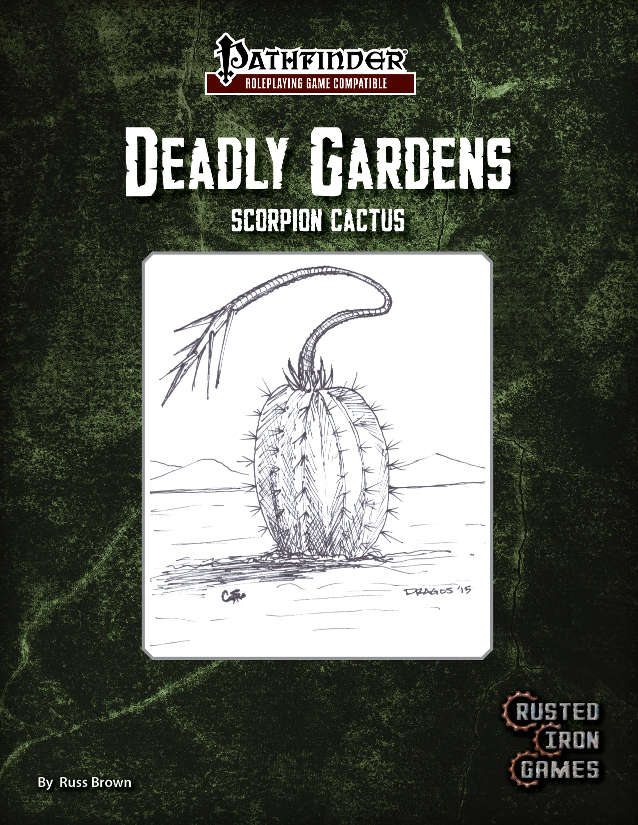 Deadly Gardens: Scorpion Cactus - Rusted Iron Games | Deadly Gardens ...