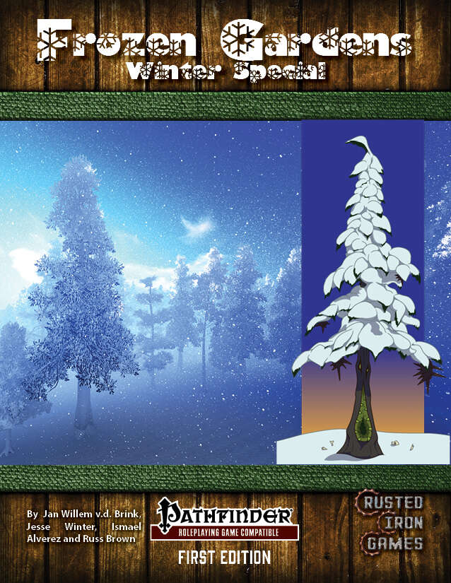 Frozen Gardens Winter Special - Rusted Iron Games | Deadly Gardens (PF1 ...