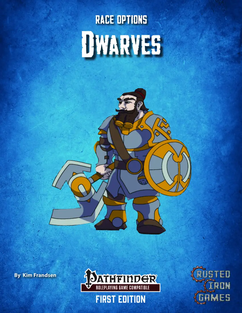 Race Options: Dwarves - Rusted Iron Games | Race Options (PF1 ...