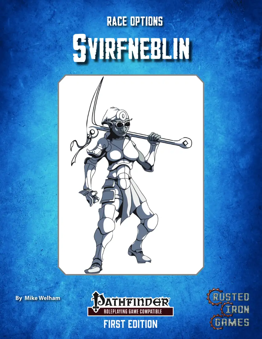 Race Options: Svirfneblin - Rusted Iron Games | Race Options (PF1) | Pathfinder 1E | DriveThruRPG