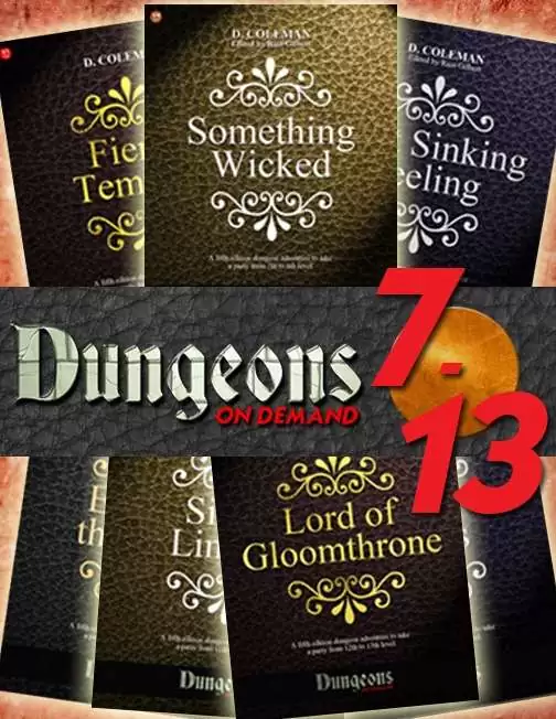 Mid Level Adventure Pack (PC levels 7 - 13) [BUNDLE] - Dan Coleman ...