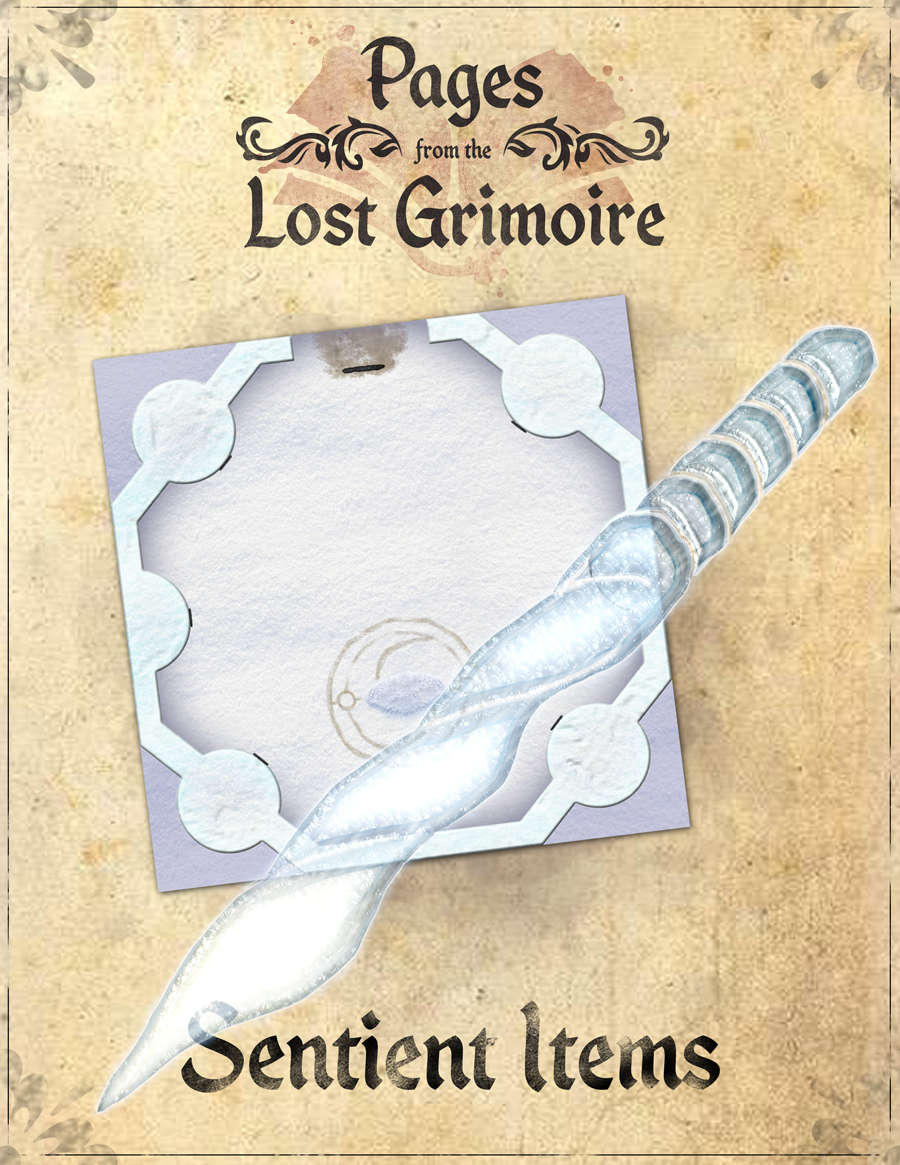 Pages from the Lost Grimoire - Sentient Items / Asleep in Snow - Dan Coleman Productions ...