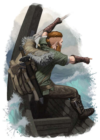 Character - Explorer Viking - RPG Stock Art - Dean Spencer Art ...