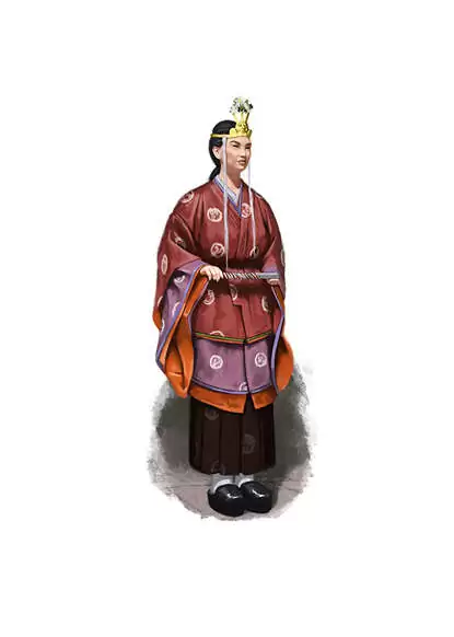 Filler spot colour - character: japanese shinto chief priestess - RPG ...