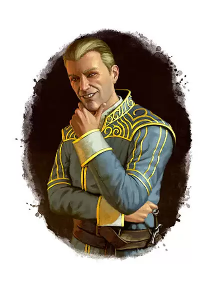 Filler spot colour - character: gentleman rogue - RPG Stock Art - Dean ...