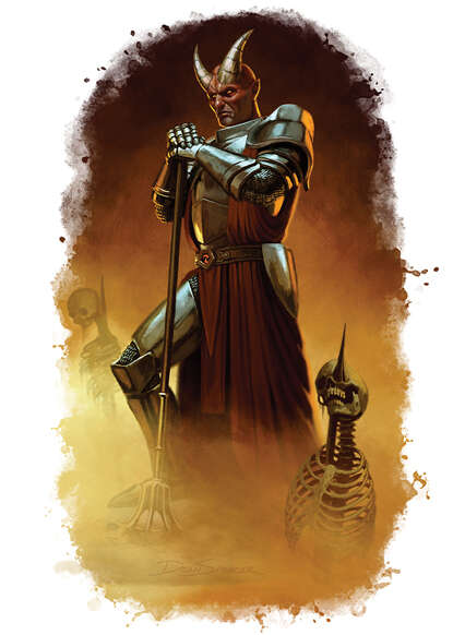 Character - Demon Knight - RPG Stock Art - Dean Spencer Art | Character ...
