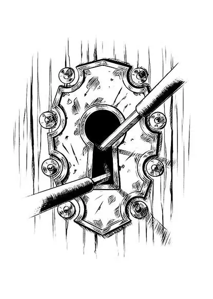 Filler spot - event: picking lock - RPG Stock Art - Dean Spencer Art ...