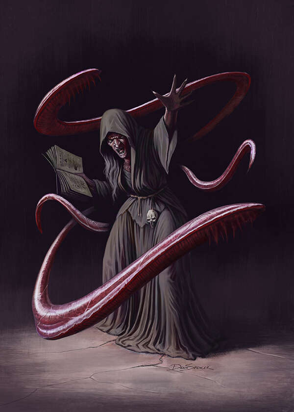Cover full page - Hag - RPG Stock Art - Dean Spencer Art | Cover Full ...