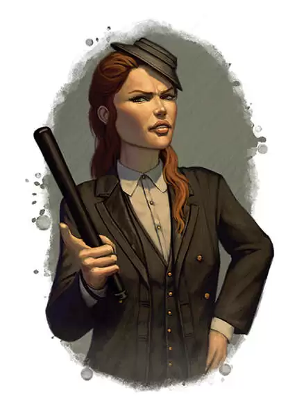 Filler spot colour - character: victorian constable - RPG Stock Art ...