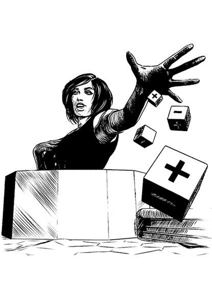 Filler spot - character: game master fudge dice - RPG Stock Art - Dean ...