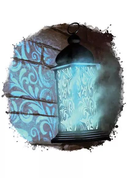 Filler spot colour - items: spectral lantern - RPG Stock Art - Dean ...