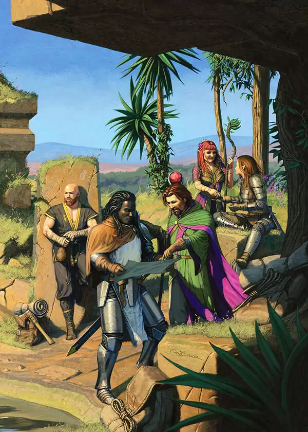 Cover full page - Party Travel - RPG Stock Art - Dean Spencer Art ...