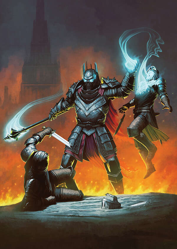 Dying Knight Art Art Of Yağız Kani Keeper Of Unholy Presence