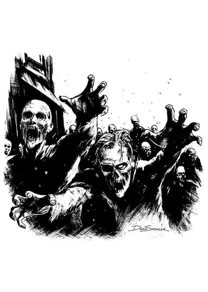 Filler spot - event: zombie horde - RPG Stock Art - Dean Spencer Art ...