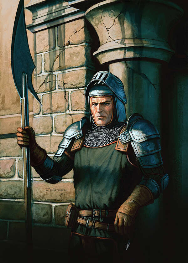 Cover full page - City Guard - RPG Stock Art - Dean Spencer Art | Cover ...
