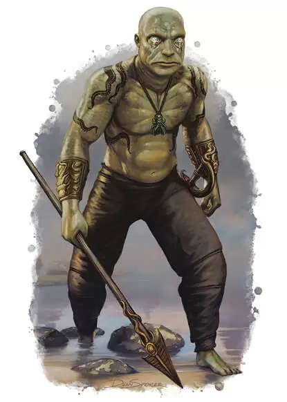 Character - Deep One Hybrid - RPG Stock Art - Dean Spencer Art ...