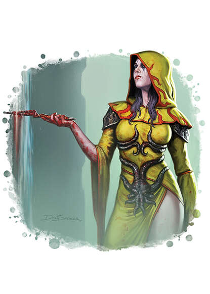 Filler spot colour - character: cultist - RPG Stock Art - Dean Spencer ... Filler spot colour - character: cultist - RPG Stock Art - Dean Spencer ...
