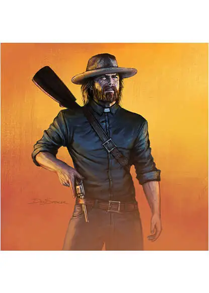 Colour card art - character: apocalyptic priest - RPG Stock Art - Dean ...