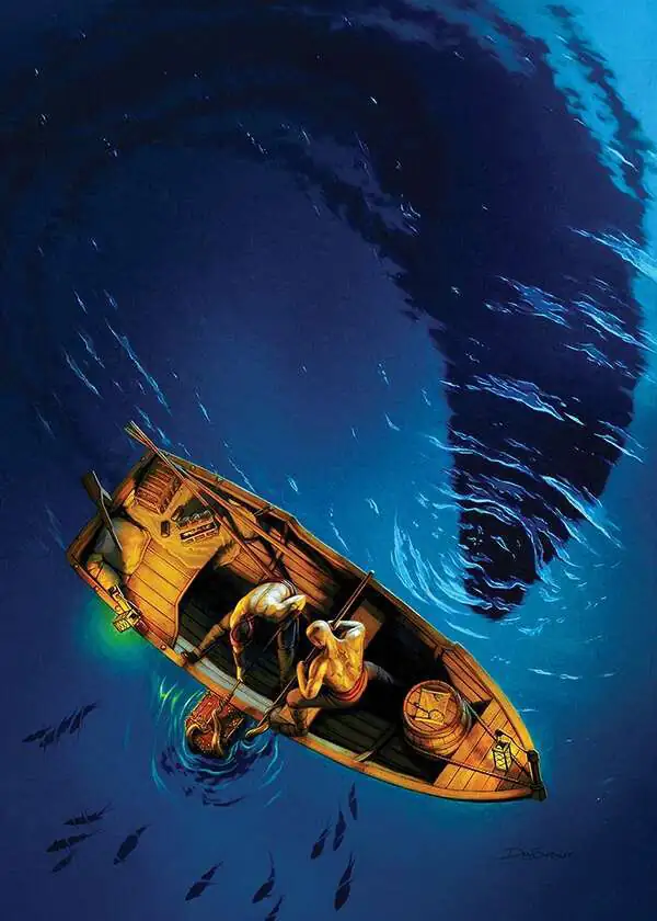 Cover full page - Water Monster Alt - RPG Stock Art - Dean Spencer Art ...