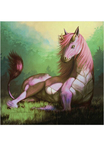 Colour card art - creature: fae horse - RPG Stock Art - Dean Spencer ... Colour card art - creature: fae horse - RPG Stock Art - Dean Spencer ...