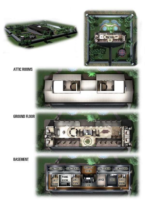 Era: Hitman - Villa Map - Shades of Vengeance | DriveThruRPG