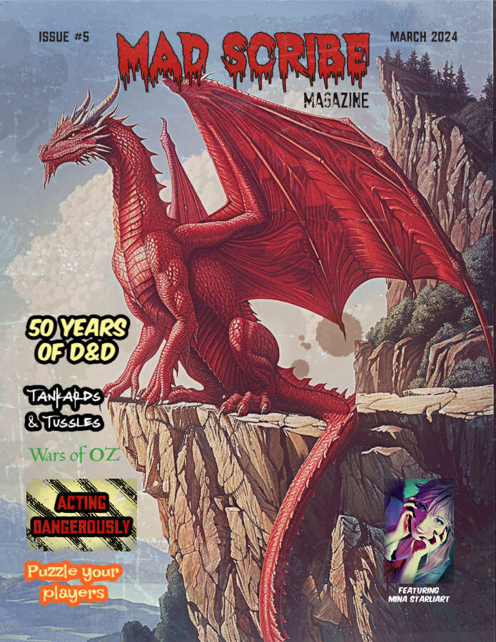 Mad Scribe Magazine Issue #5 - Mad Scribe Games | DriveThruRPG