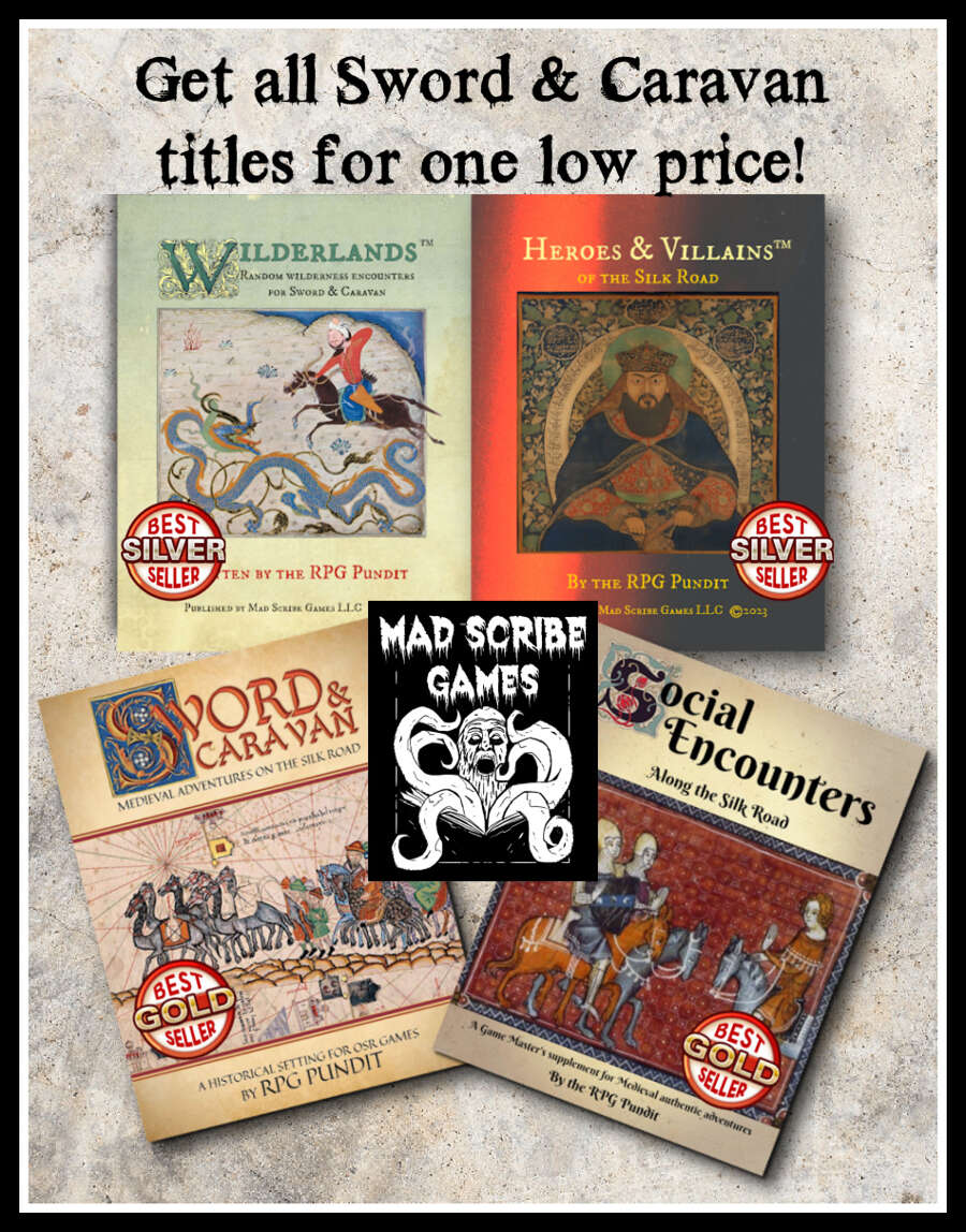 Sword & Caravan Complete Premium Haul [BUNDLE] - Mad Scribe Games ...