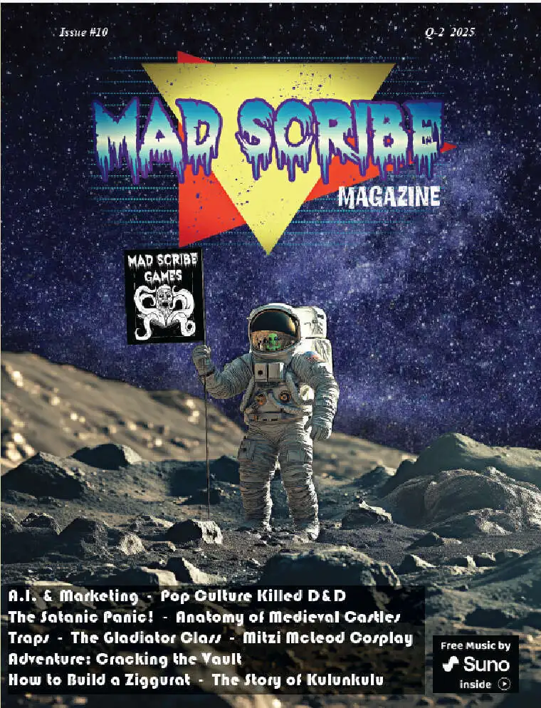 Mad Scribe Magazine Issue #10 - Mad Scribe Games | DriveThruRPG