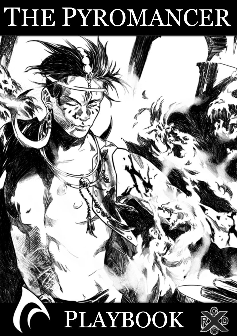 The Pyromancer - A Dungeon World Playbook - Role Cast Die Productions ...