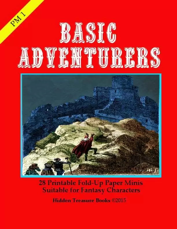 PM1 Basic Adventurers - Hidden Treasure Books | DriveThruRPG