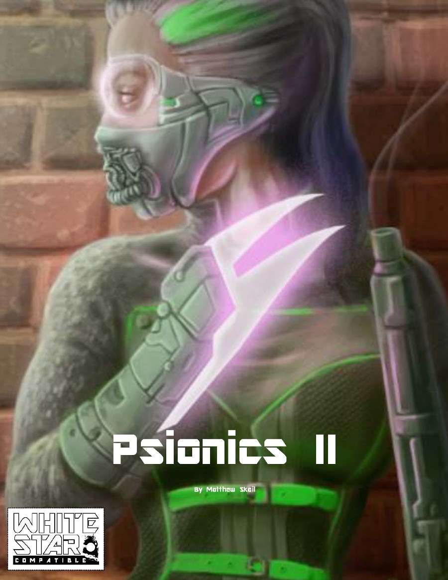Psionics II: Warriors of the Mind - DYS Games | DriveThruRPG