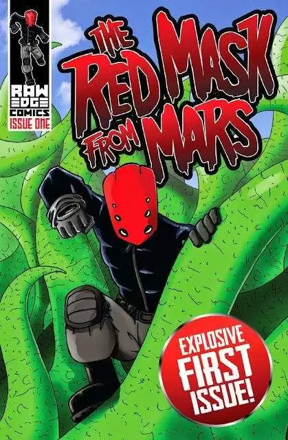 The Red Mask From Mars #1 - Raw Edge Comics | DriveThruRPG