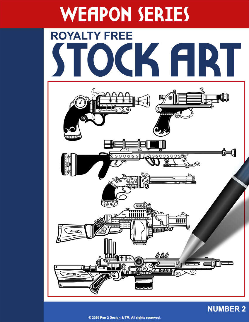 Weapon Series Stock Art #2 - Saga Arts | Misc Stock Art | DriveThruRPG