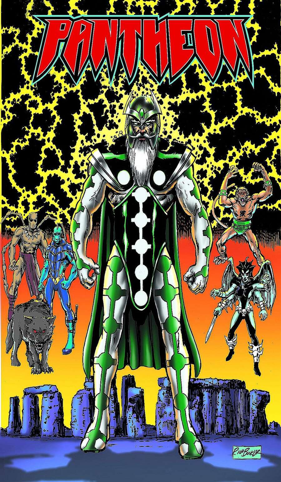 The Pantheon One-Shot - Advent Comics | DriveThruRPG