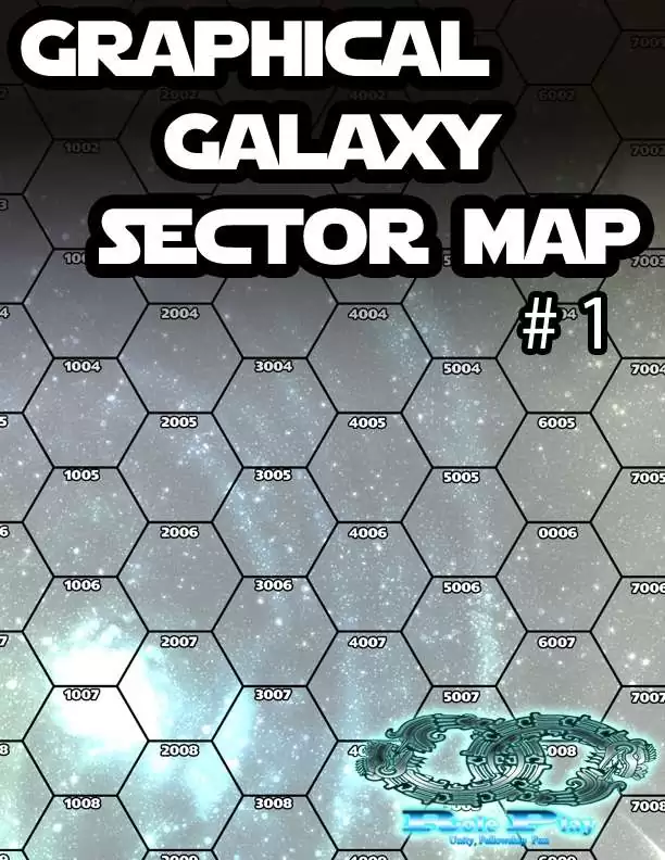Graphical Galaxy Sector maps #1 - Infinite Roleplay | DriveThruRPG