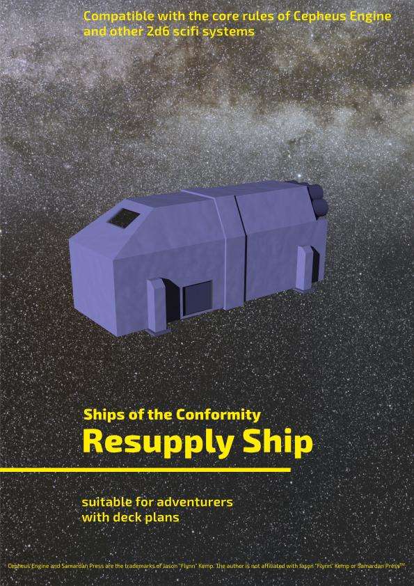 Resupply Ship (Ships of the Conformity) - Pyromancer Publishing ...
