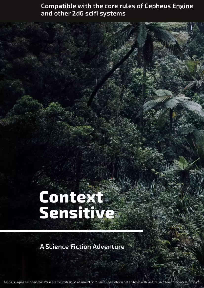 Context Sensitive - Pyromancer Publishing | DriveThruRPG