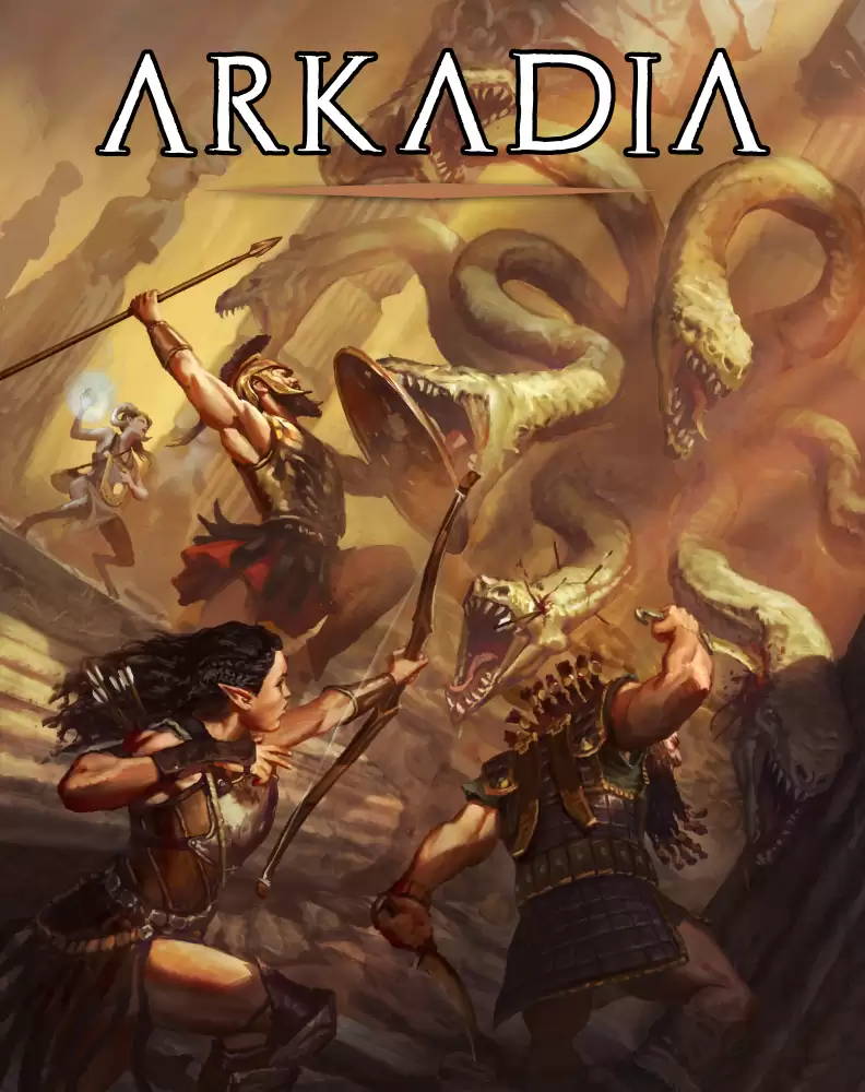 Arkadia - The Greek Setting for 5e - Arcana Games | Arkadia | DriveThruRPG