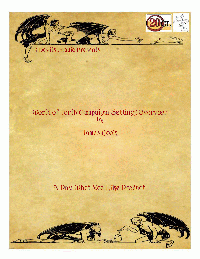 World Of Jorth Campaign Setting: Overview - 4 Devils Studio | The World ...