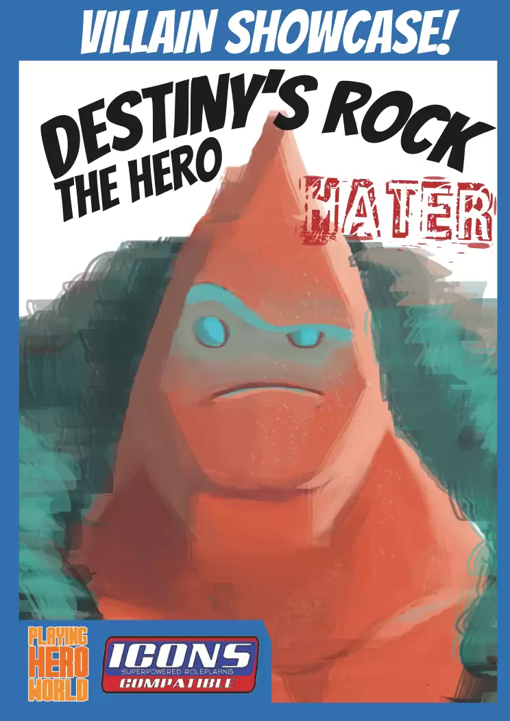 Villain Showcase - Destiny's Rock - Ludus Hero | DriveThruRPG
