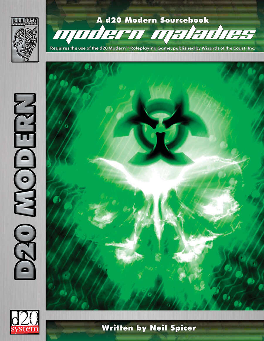 Modern Maladies (D20 Modern) - LPJ Design | Haven: City of Violence D20 ...