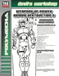 Weapons of Power Armor Destruction 5 (D20 Future) - LPJ Design ...