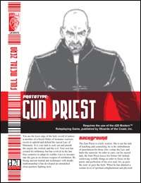 Prototype: Gun Priest (D20 Modern) - LPJ Design | Haven: City of ...