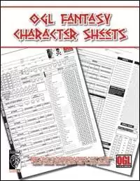OGL Fantasy Character Sheets - LPJ Design | DriveThruRPG