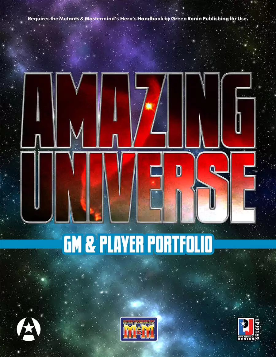 Amazing Universe GM & Player Portfolio (Super-Powered by M&M) - LPJ ...