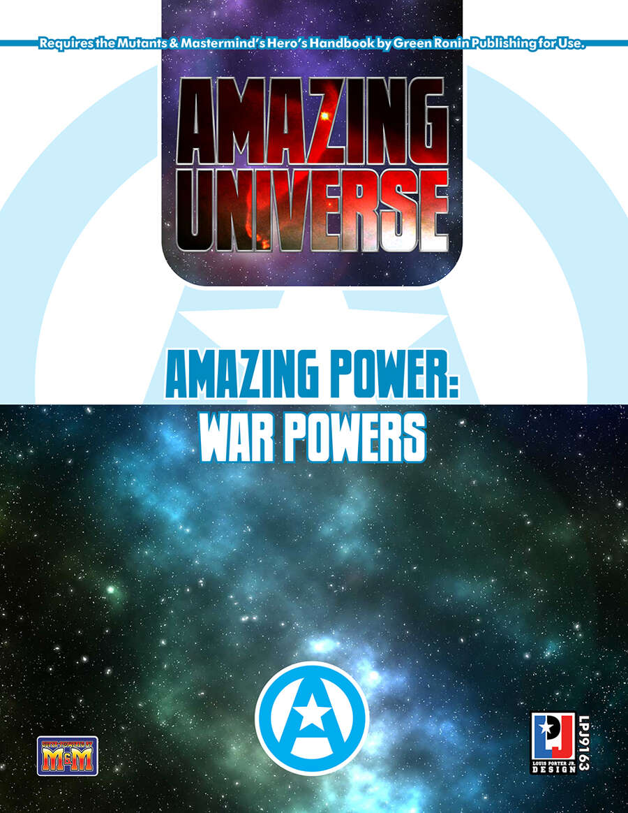 Amazing Power: War Powers (Super-Powered by M&M) - LPJ Design | Amazing ...