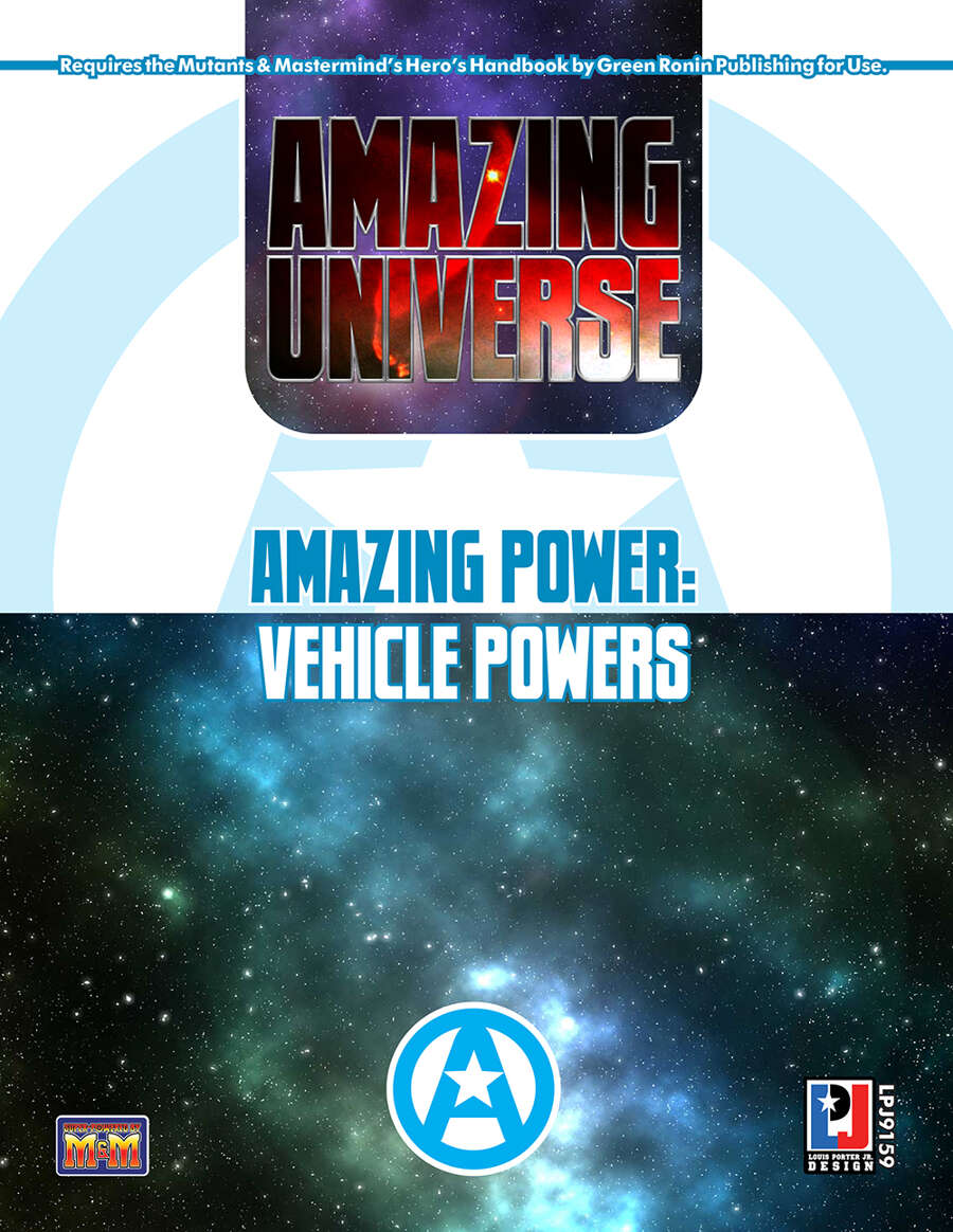 Amazing Power: Vehicle Powers (Super-Powered by M&M) - LPJ Design ...
