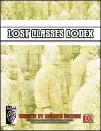 Lost Classes Codex (D20 OGL) - LPJ Design | Lost Classes D20 Fantasy | DriveThruRPG