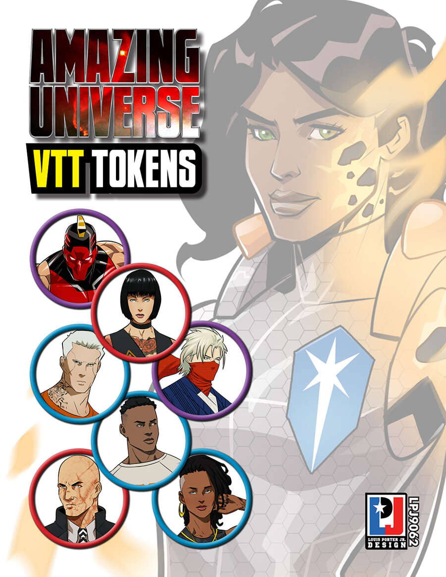 Amazing Universe VTT Tokens - LPJ Design | Amazing Universe (Super ...
