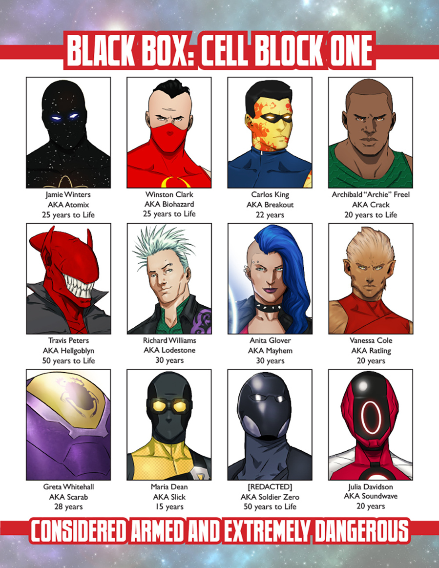 Prisoners of the Black Box Cell Block One [BUNDLE] - LPJ Design ...